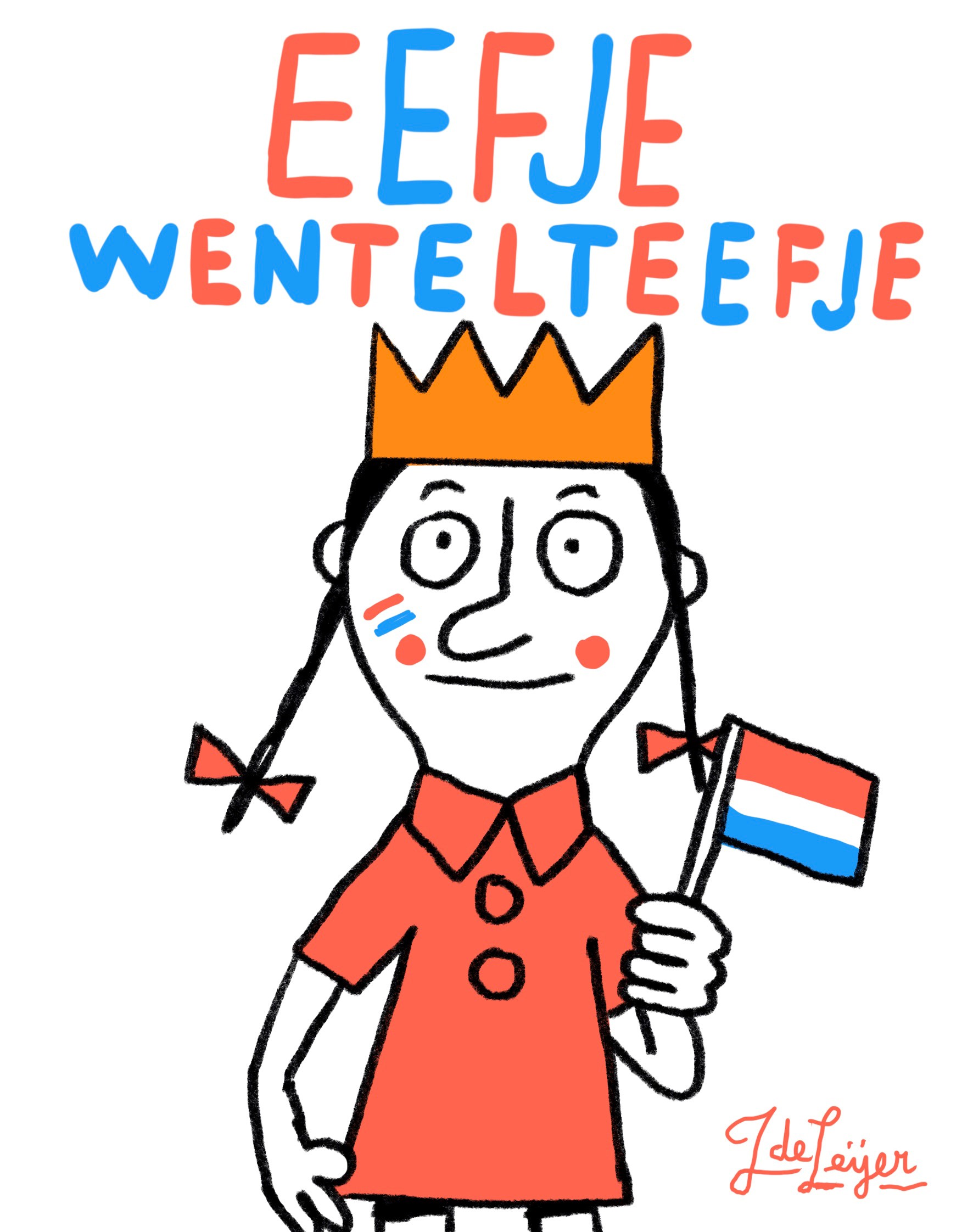 Eefje viert Koningsdag - Univers magazine