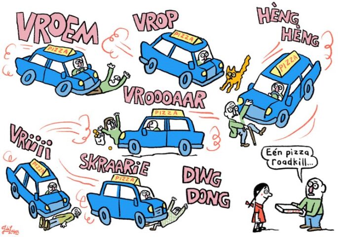 Pizza roadkill - Univers magazine