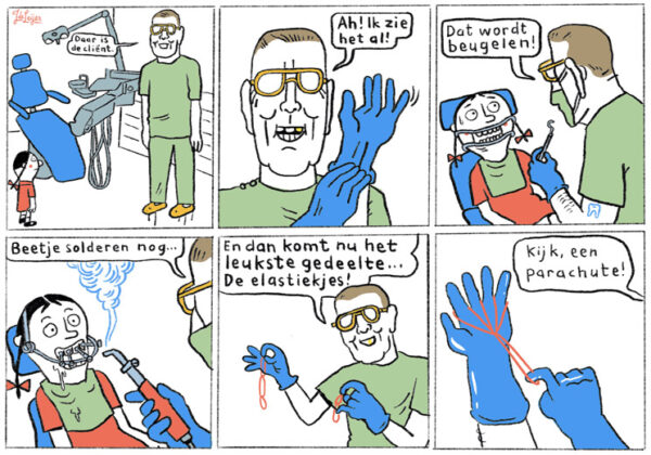 Eefje krijgt een beugel - Univers magazine